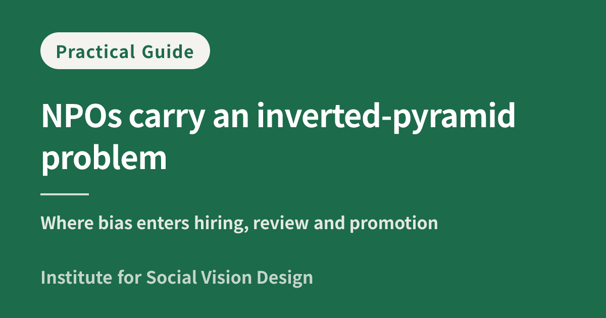 Gender Equality and Organizational Design — A Practical Guide ...